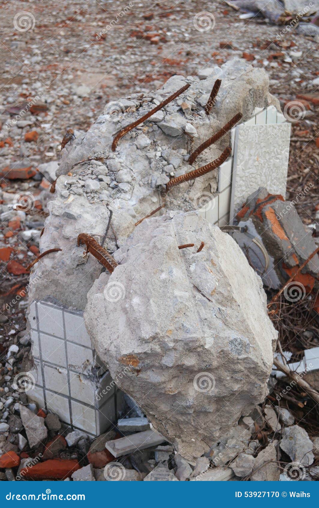 The Ruins of the Construction Site Stock Photo - Image of city, steel ...