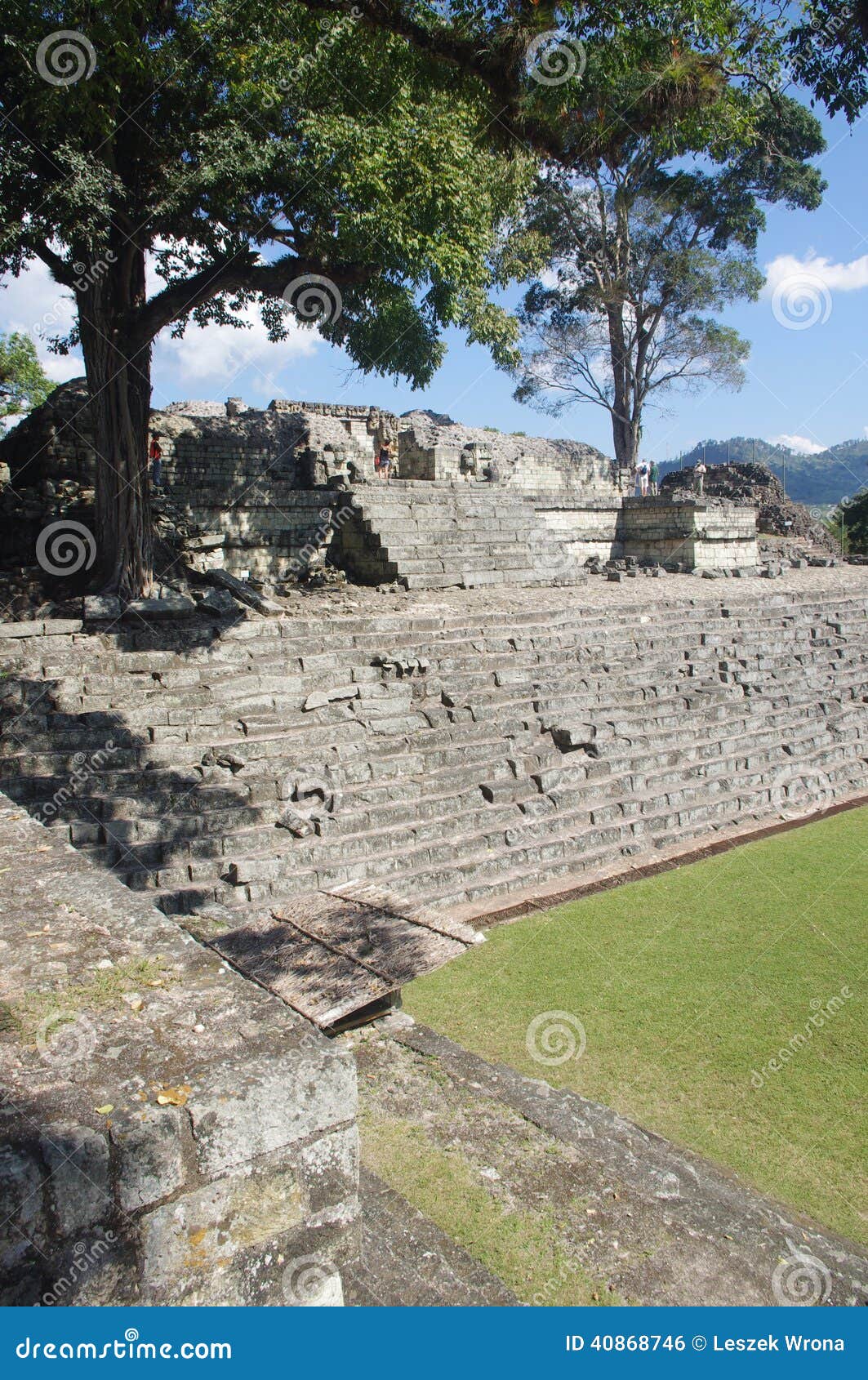 Copan Ruins East Court stock photo. Image of civilization - 40868746