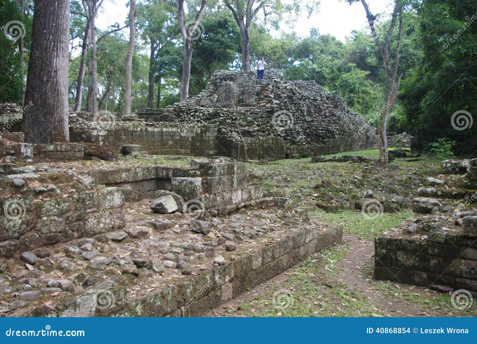 Ruins of Copan stock photo. Image of guatemala, folktale - 40868854