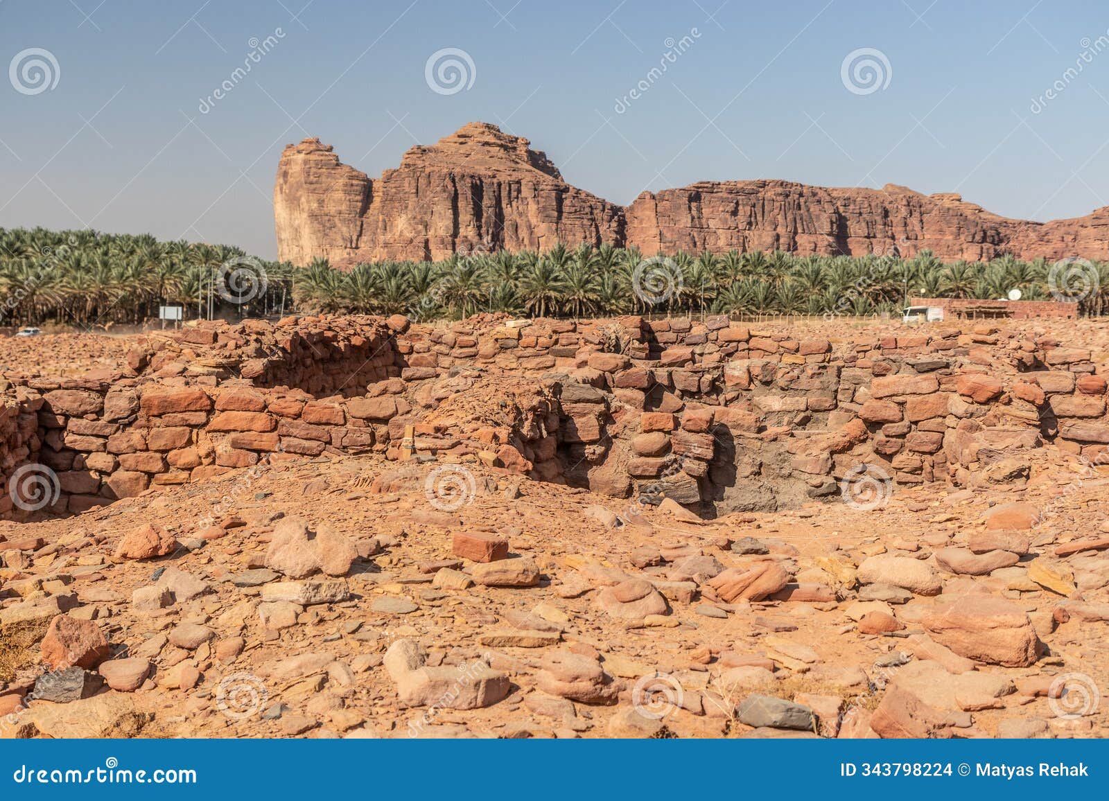 Ruins of Dadan Site in Al Ula, Saudi Arab Stock Photo - Image of dadan ...
