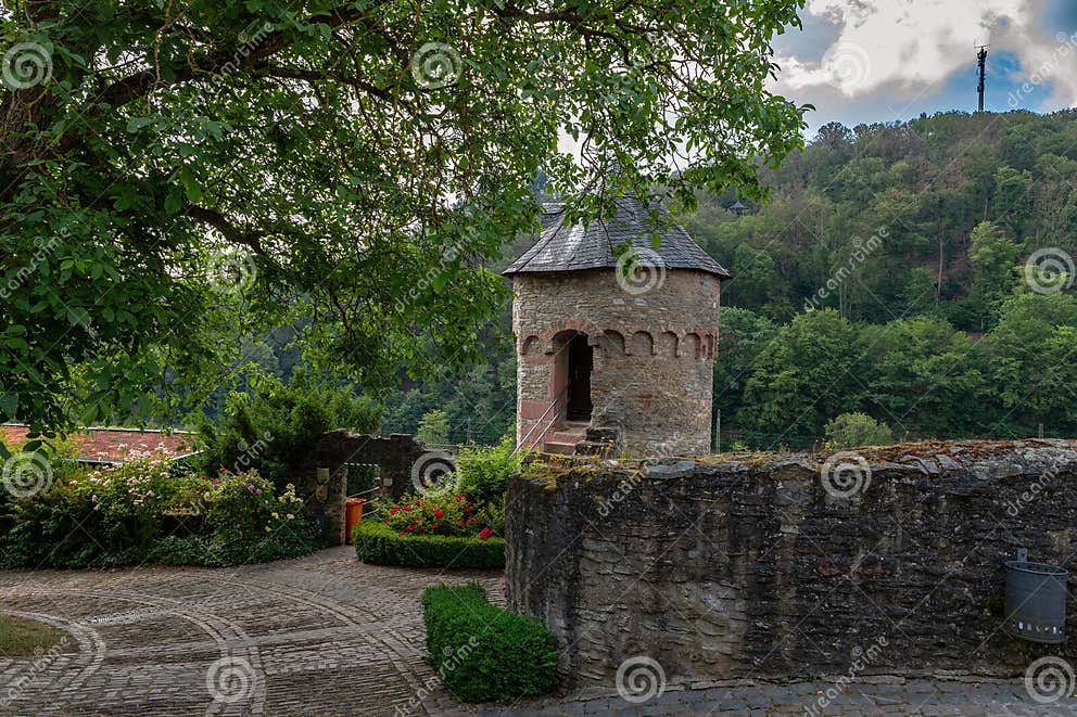 The Ruins of Eppstein Castle, Hessen, Germany Stock Photo - Image of ...