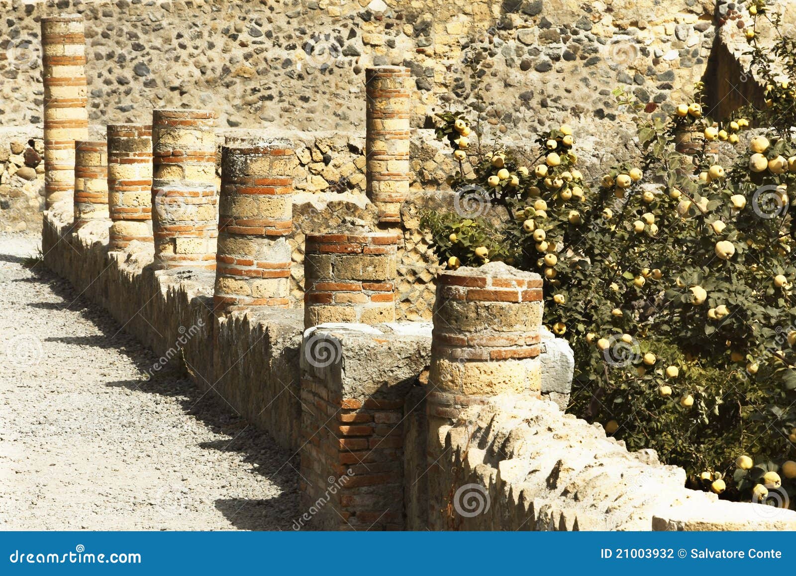 Ruins of Ercolano - Naples, Italy Stock Photo - Image of italiana ...