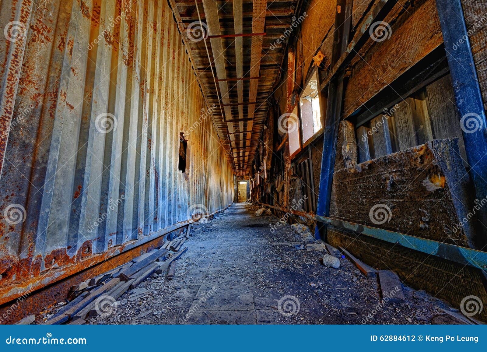 Ruins factory damage stock photo. Image of industrial - 62884612