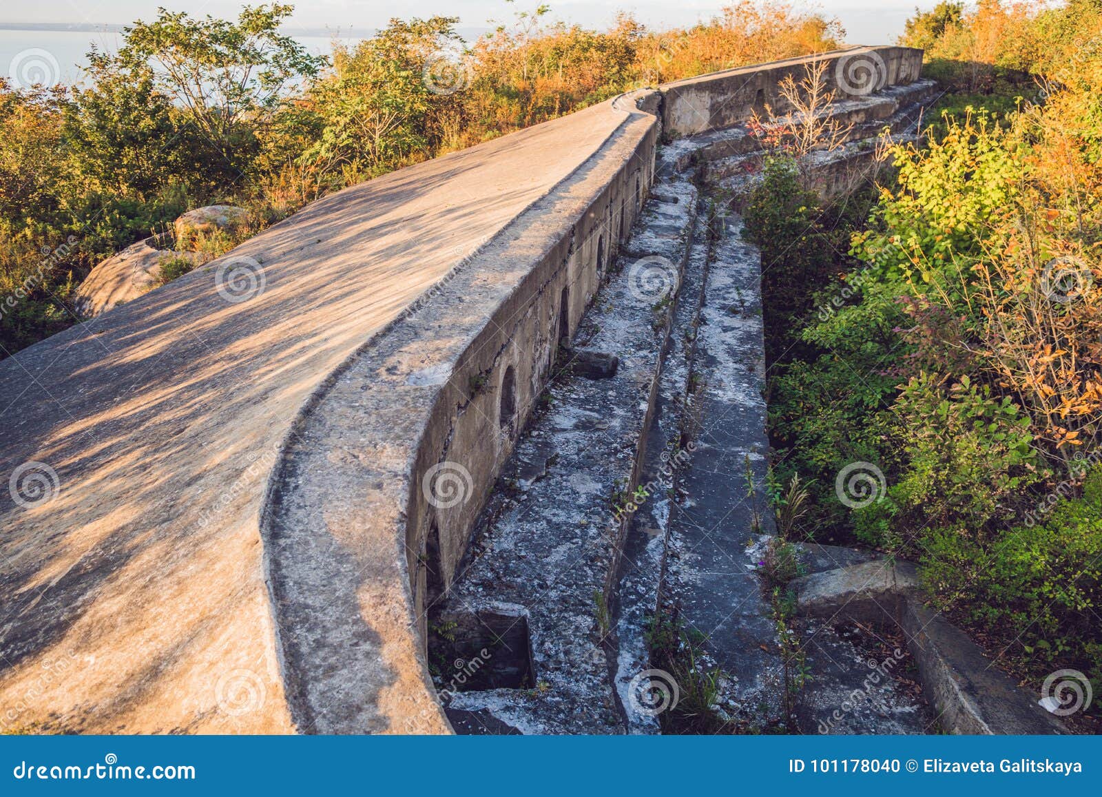 Ruins of the Fort in Russia of the First World War Stock Photo - Image ...