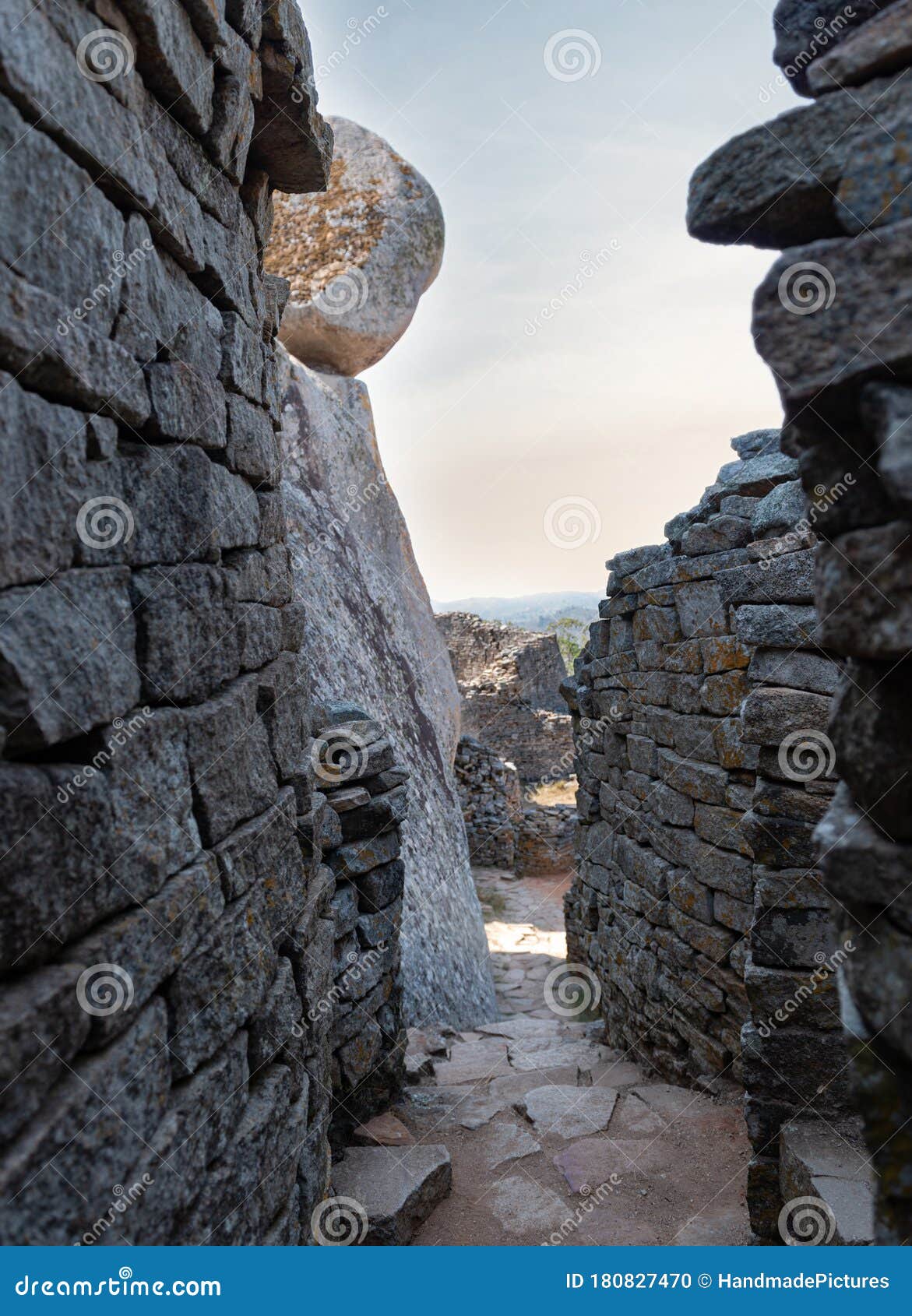 Ruins of Great Zimbabwe during a Nice Winter Day Stock Photo - Image of ...