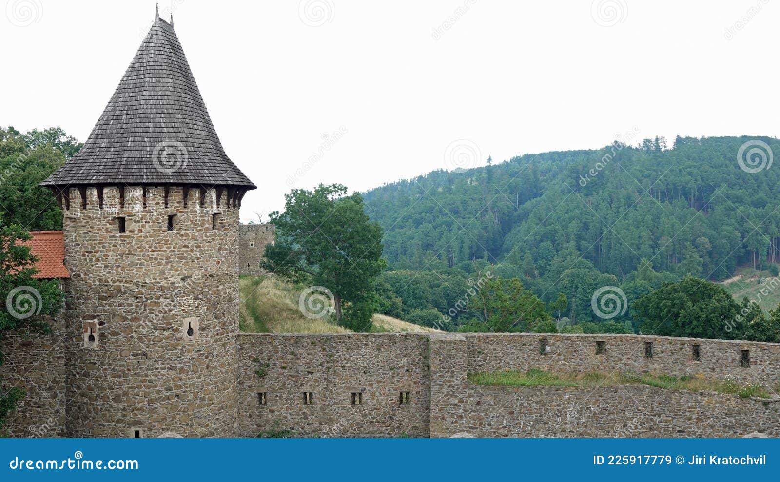 Ruins of Helfstyn Castle in the Czech Republic 3 Stock Image - Image of ...