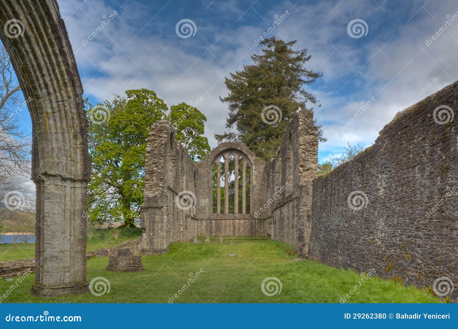 The Ruins of Inchmahome Priory Stock Photo - Image of 15th, circa: 29262380