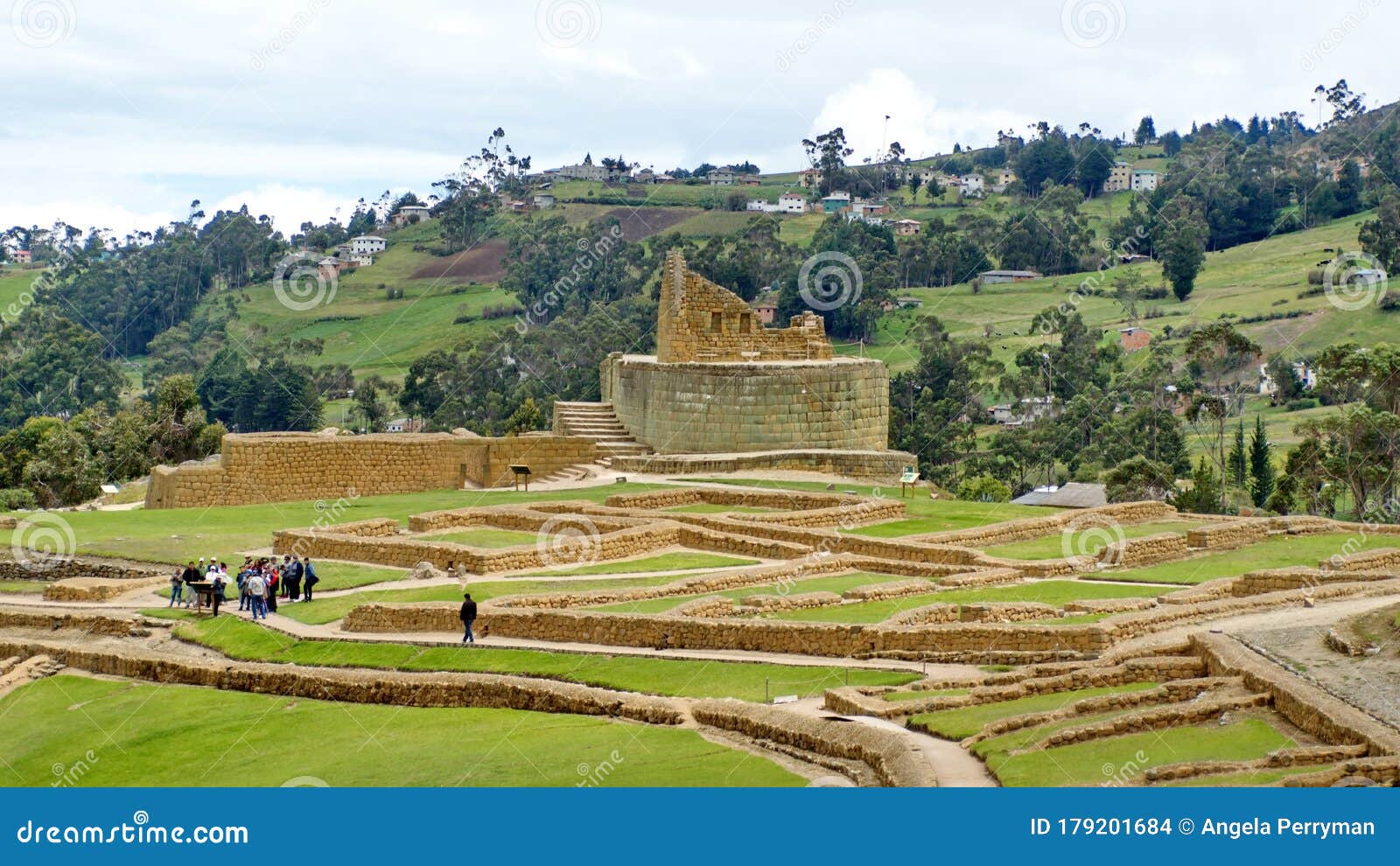 Ruins at Ingapirca editorial stock image. Image of tourism - 179201684