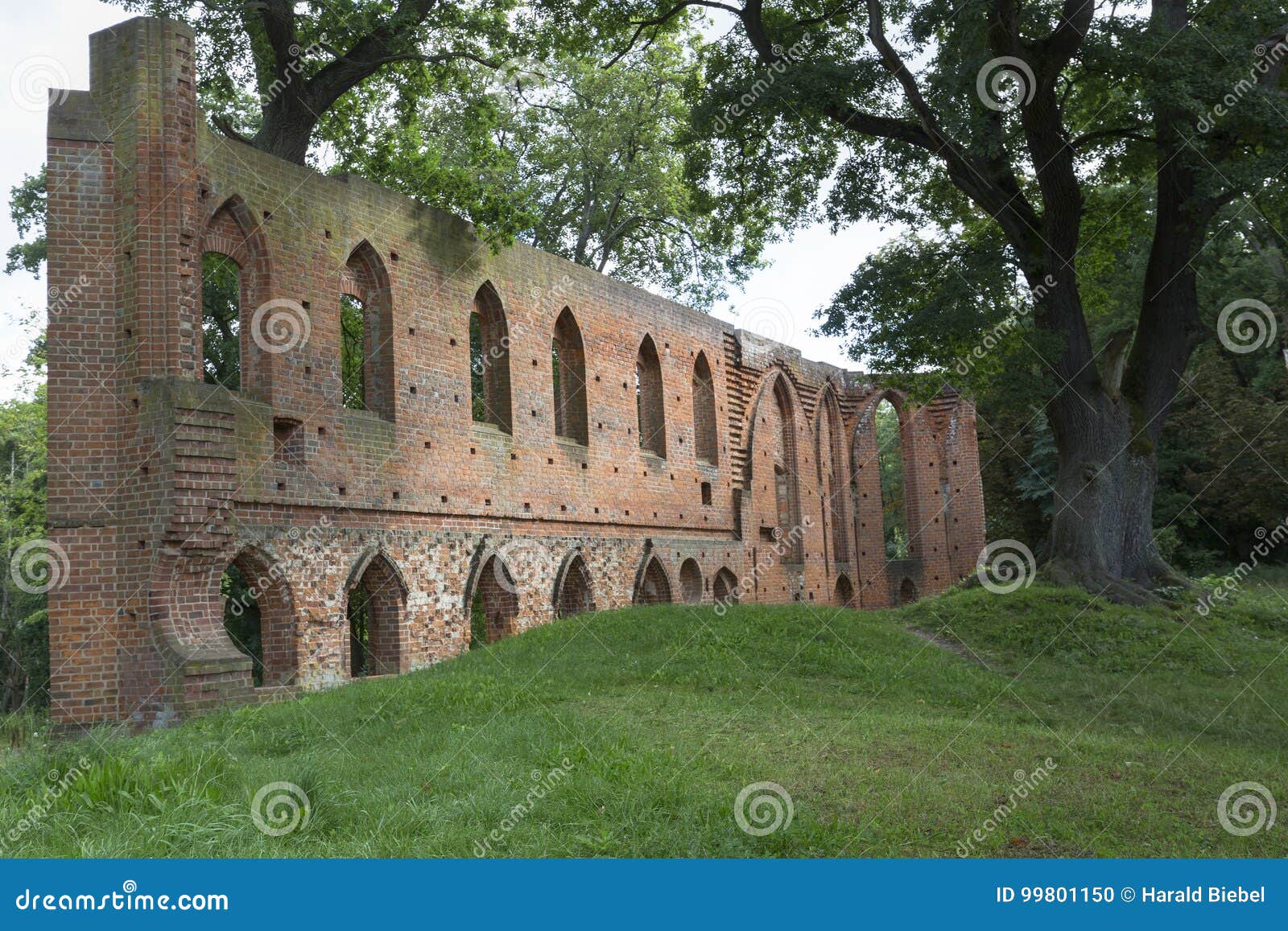 Ruins of a Monastery, Germany Stock Photo - Image of tourism, germany ...