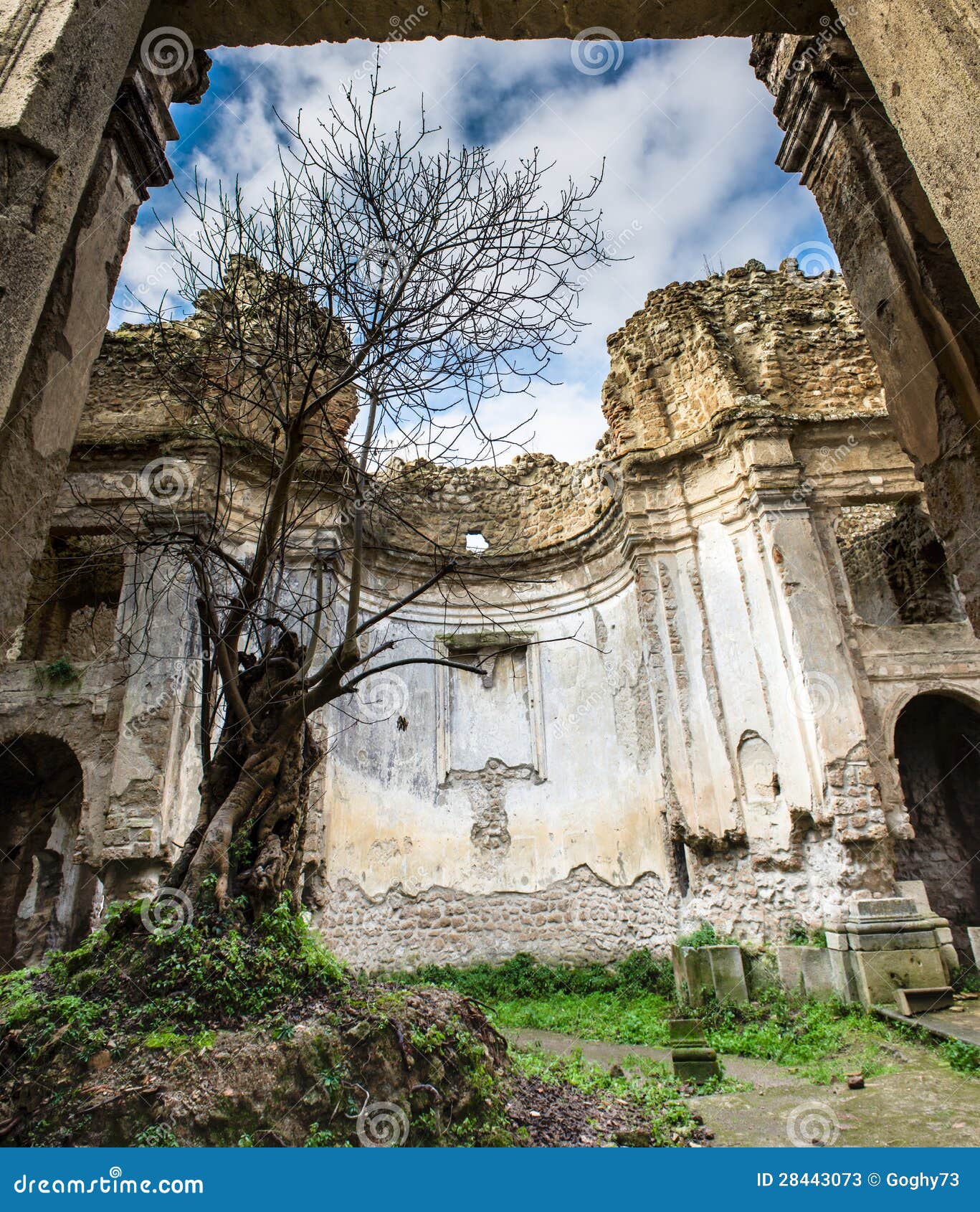 Ruins of Monterano stock image. Image of building, horror - 28443073