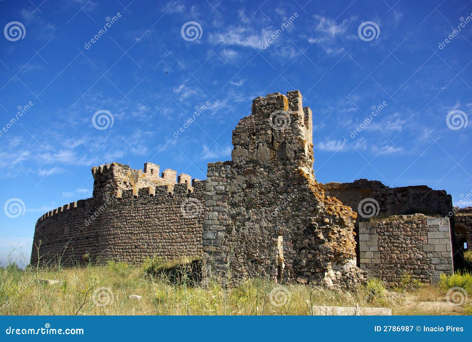 Ruins of the old castle stock image. Image of castle, antique - 2786987