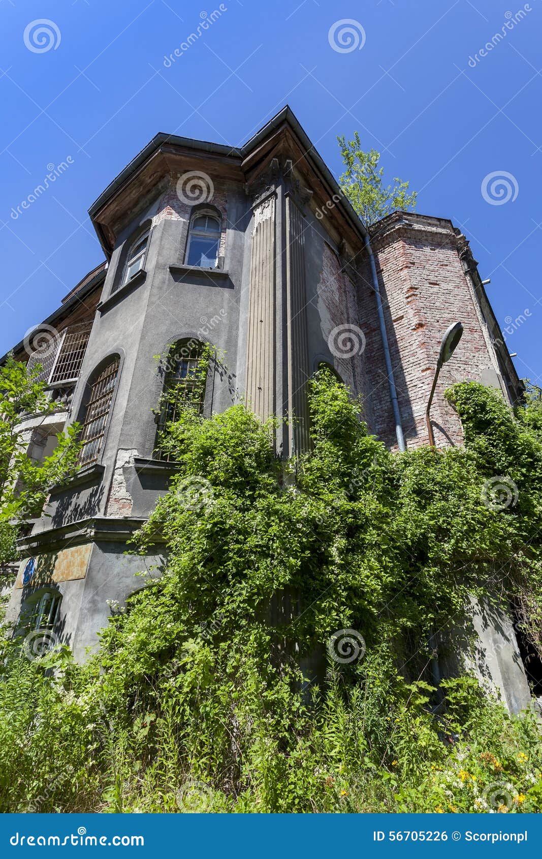 The Ruins of the Old Manor House Stock Photo - Image of history, brick ...