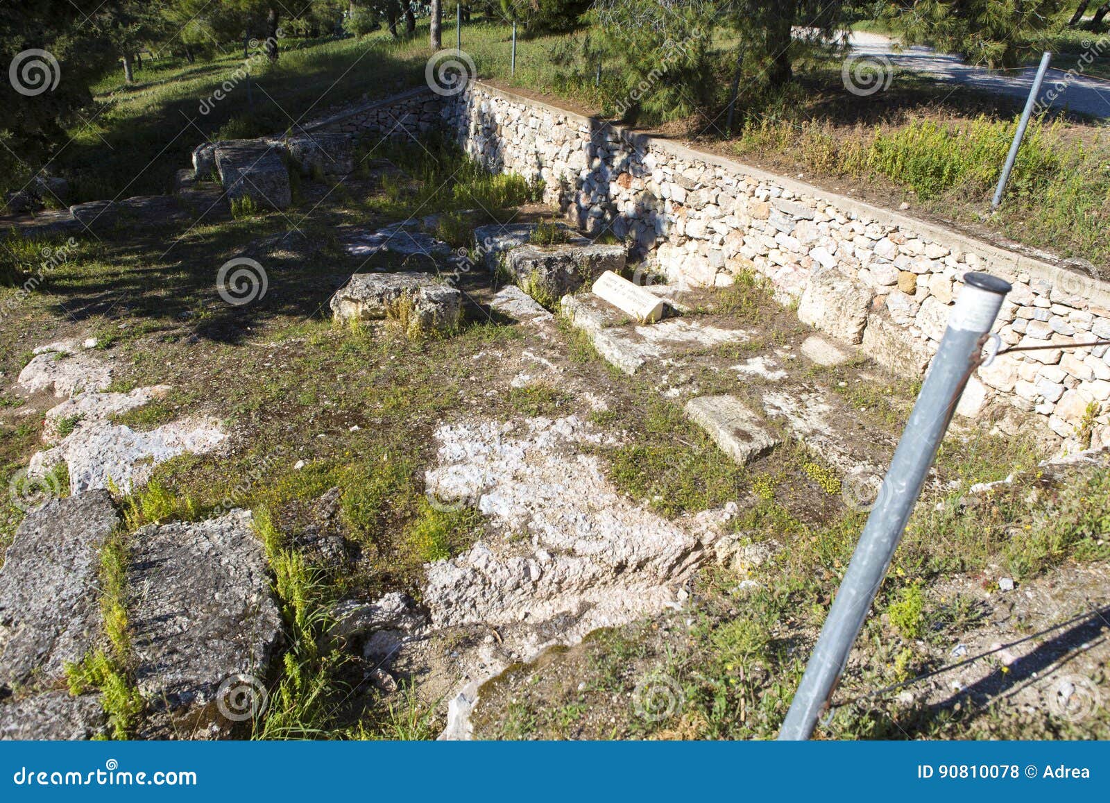 Ruins Of Pantheon Gate Royalty-Free Stock Image | CartoonDealer.com ...