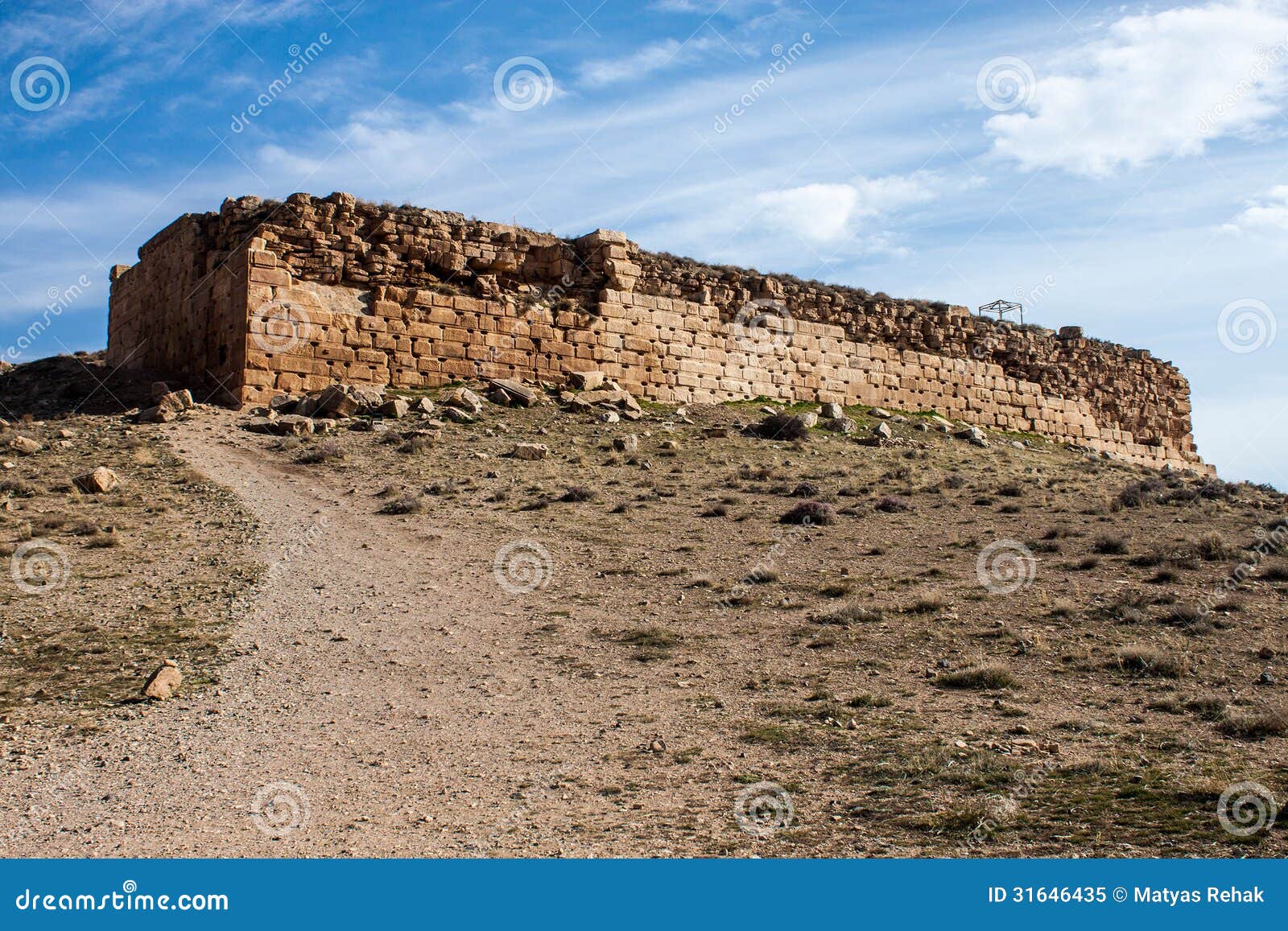 Ruins of Pasargadae stock image. Image of pasargad, darius - 31646435
