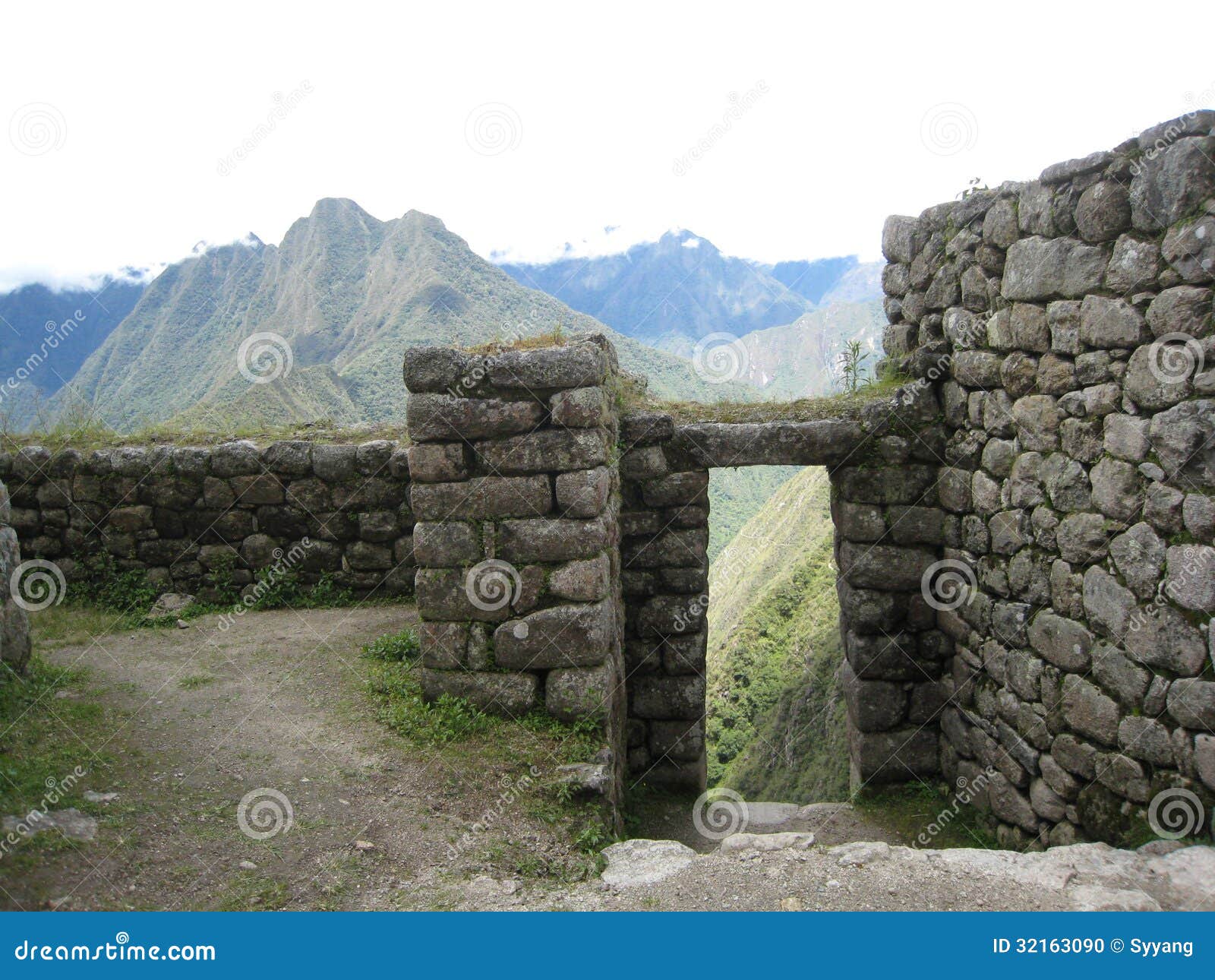 The ruins in Peru stock photo. Image of ruins, trip, landmark - 32163090
