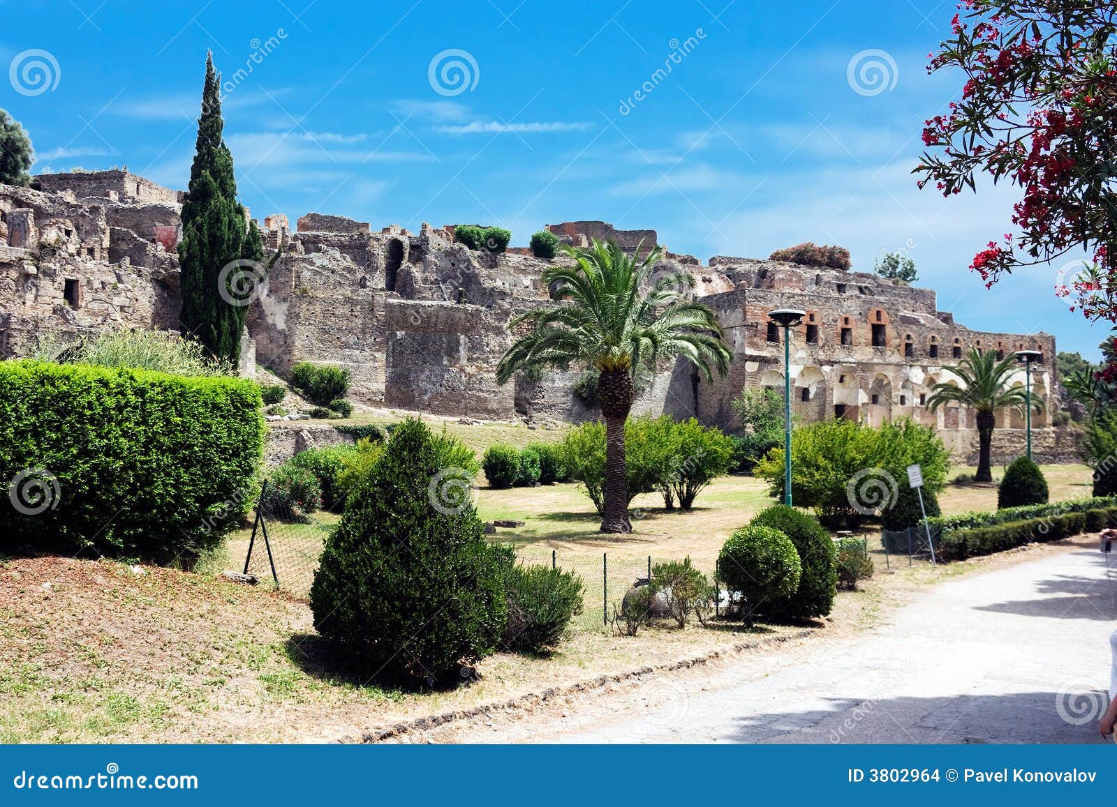 Ruins of Pompey stock photo. Image of pompei, columns - 3802964