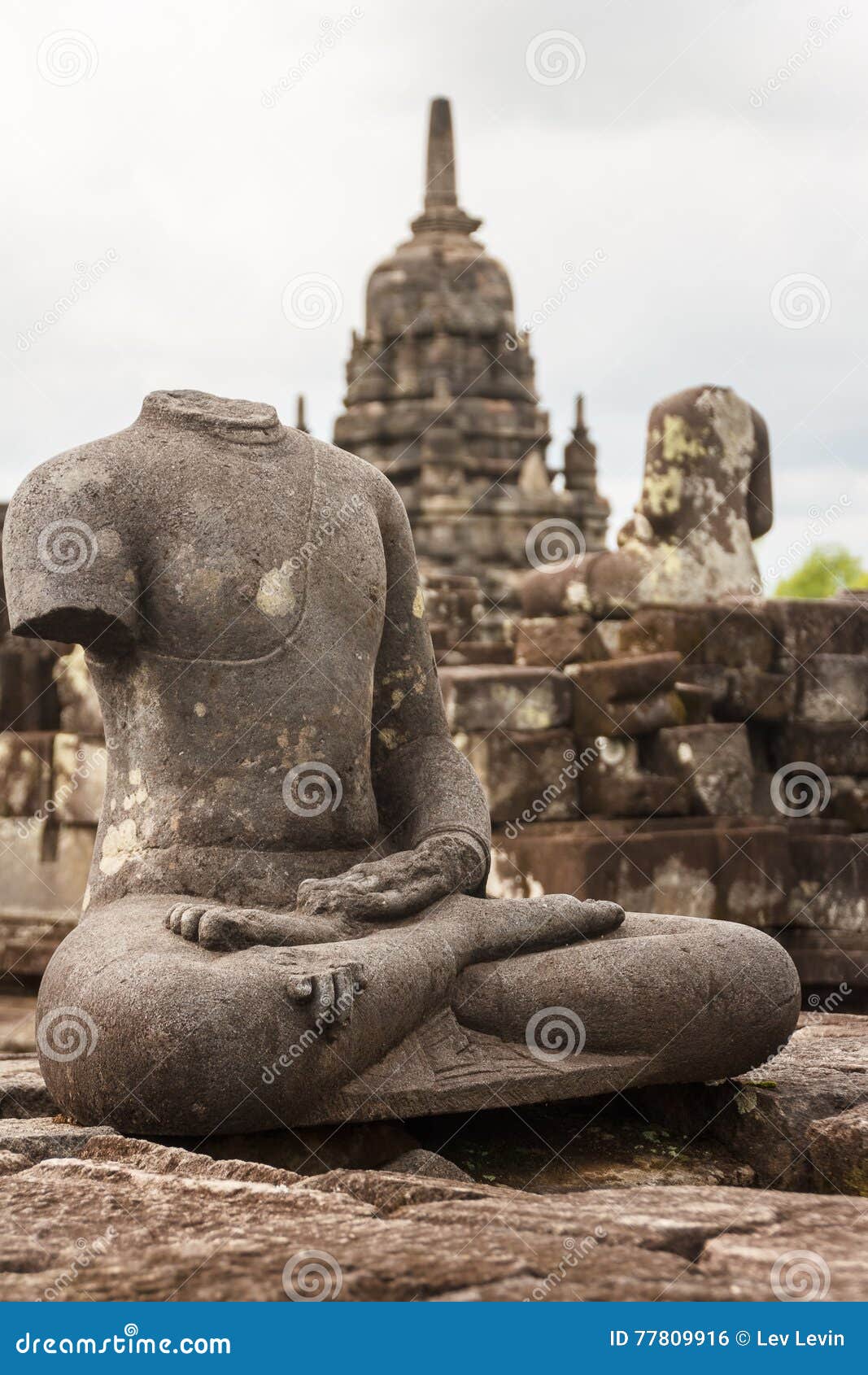 Ruins of Prambanan Temple Complex, Java Island Stock Photo - Image of ...