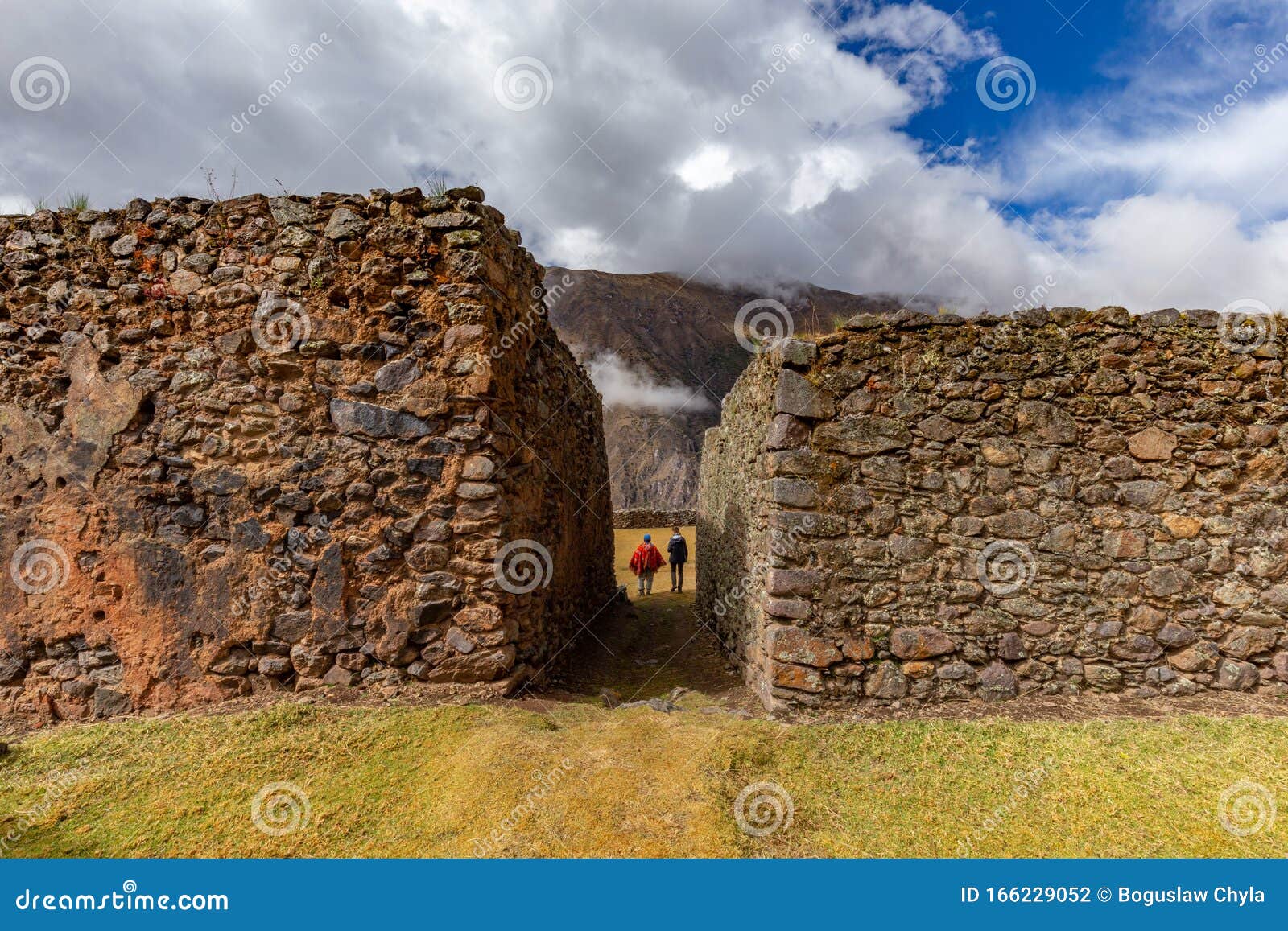 The Ruins of the Pumamarka (Puma Marka) Village in Peru Stock Photo ...