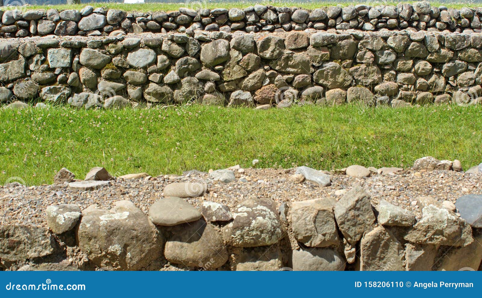 Ruins at Pumapungo stock photo. Image of pumapungo, azuay - 158206110