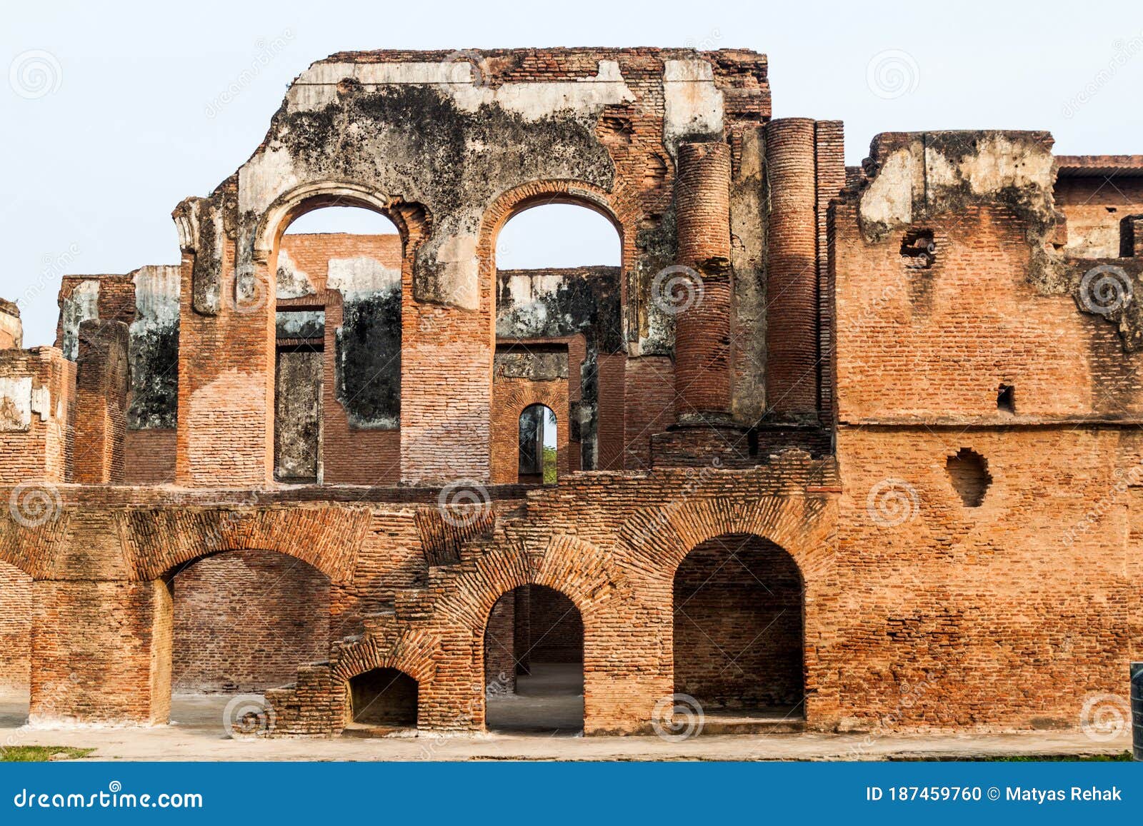Ruins of the Residency Complex in Lucknow, Uttar Pradesh State, Ind ...