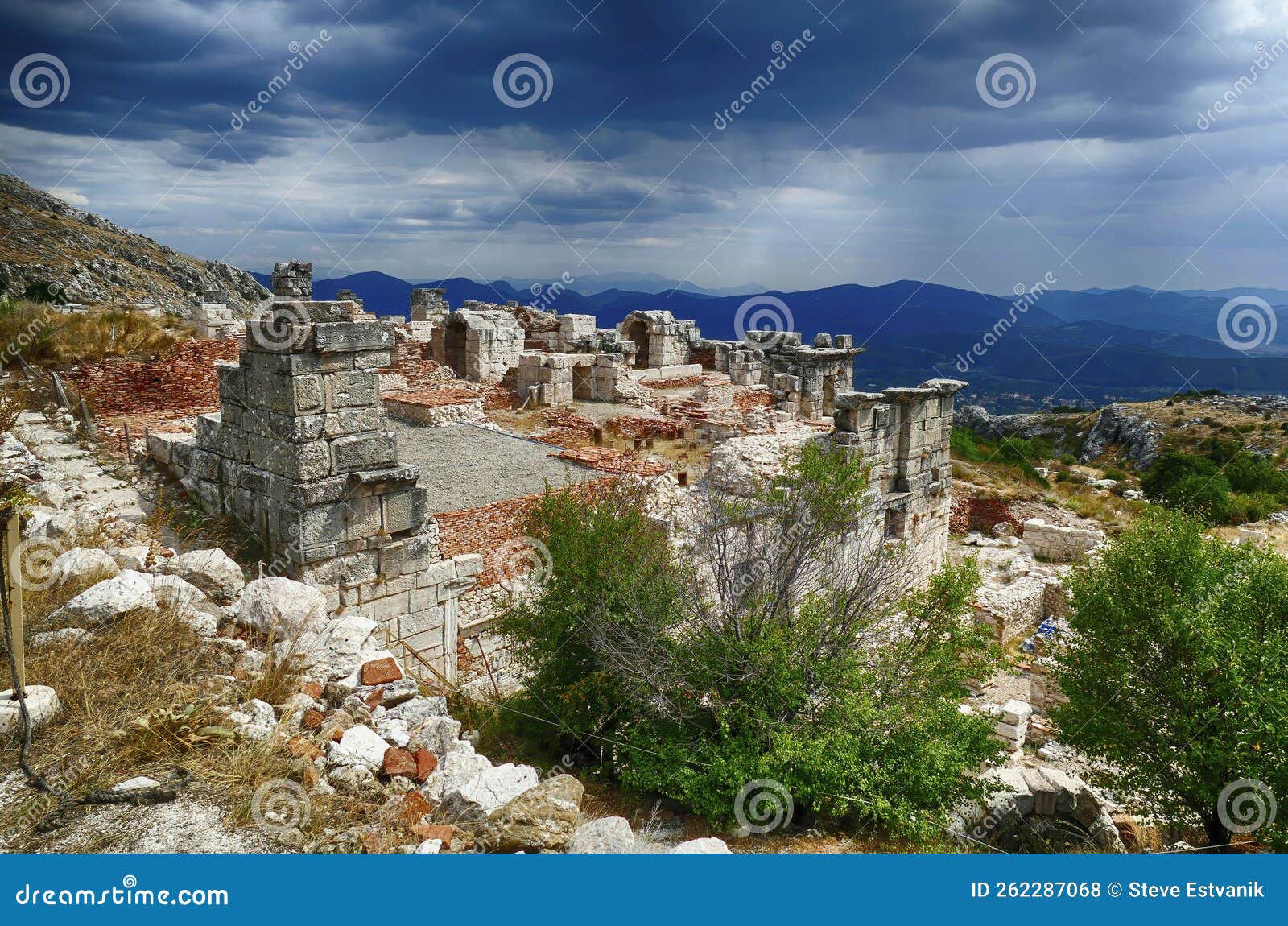Ruins of Roman Baths at Sagalassos Stock Photo - Image of roman, turkey ...