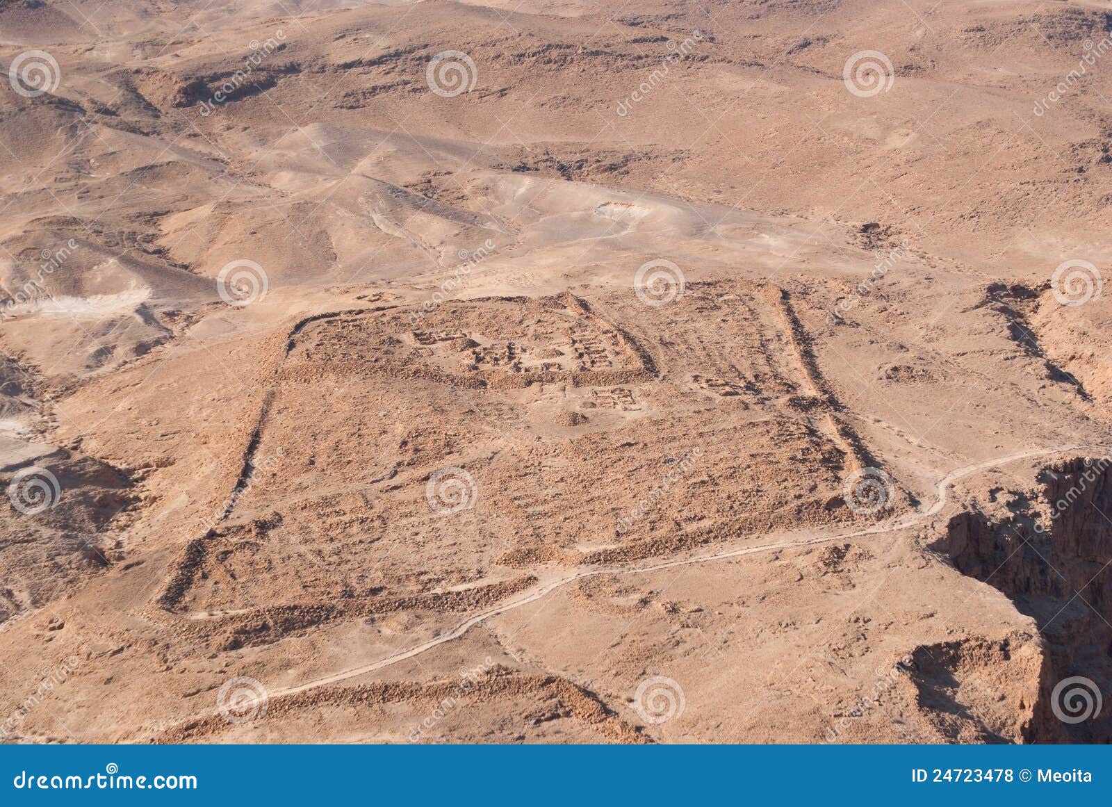 Ruins of Roman encampment stock photo. Image of stone - 24723478