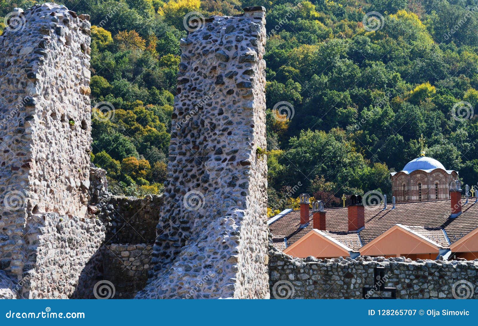 Ruins of the Ruined Monastery Stock Image - Image of ruins, monastery ...