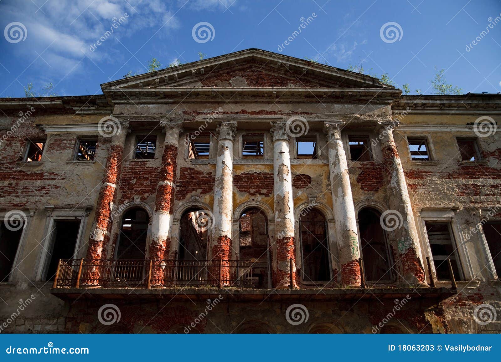 Ruins in Russia stock image. Image of smaaland, stone - 18063203