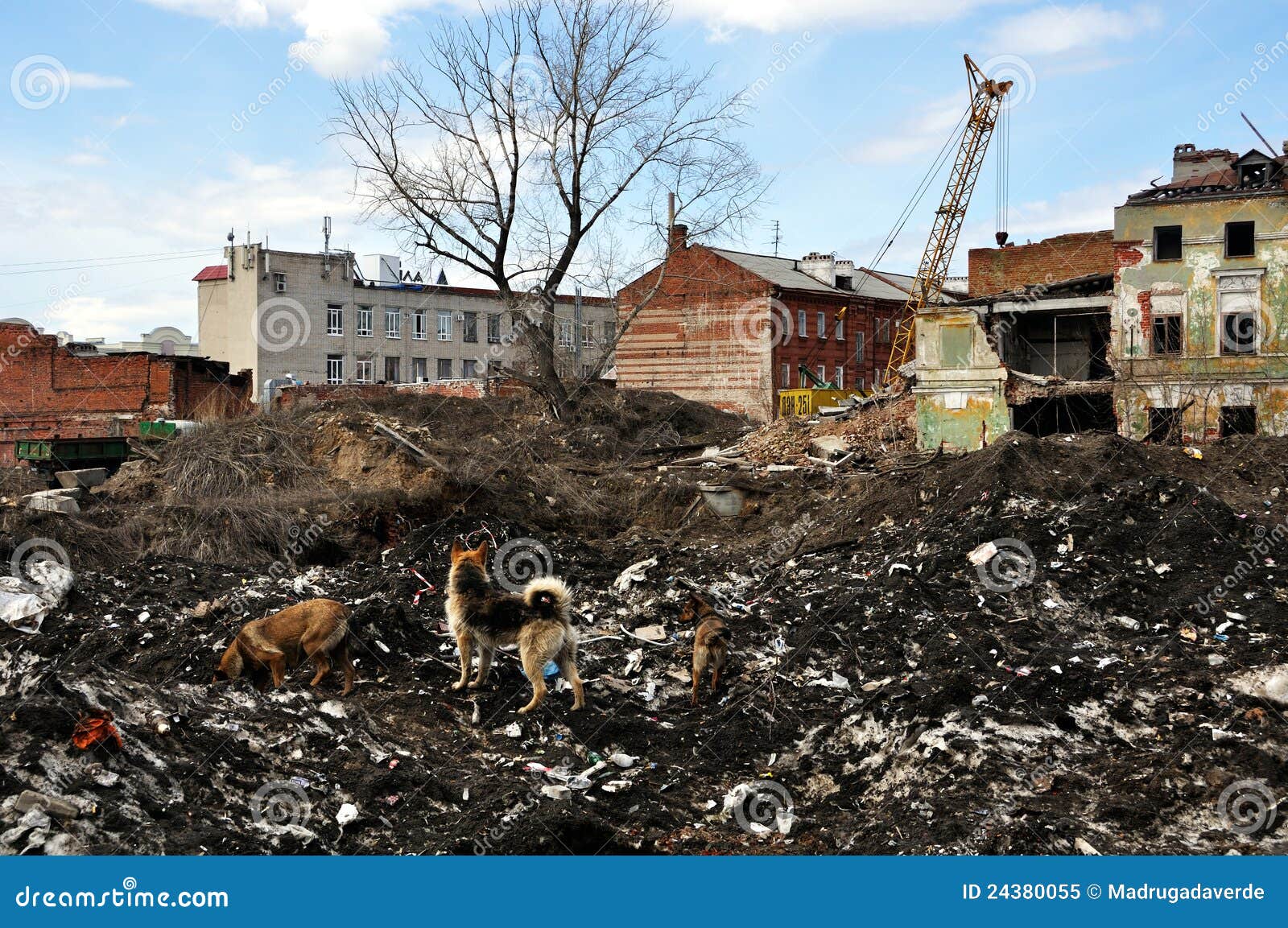 Ruins of Russia stock image. Image of destruction, construction - 24380055