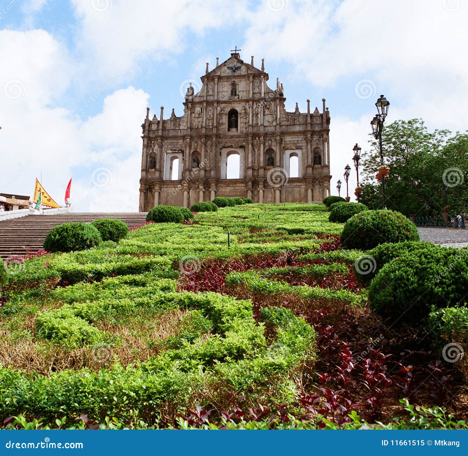 Ruins of Saint Paul S Cathedral in Macau Stock Image - Image of travel ...