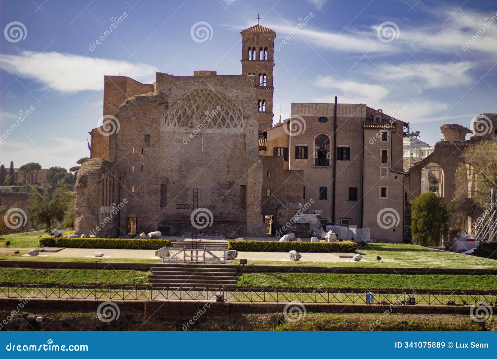The Ruins Showcase Historical Stone and Brickwork, with Notable Arches ...