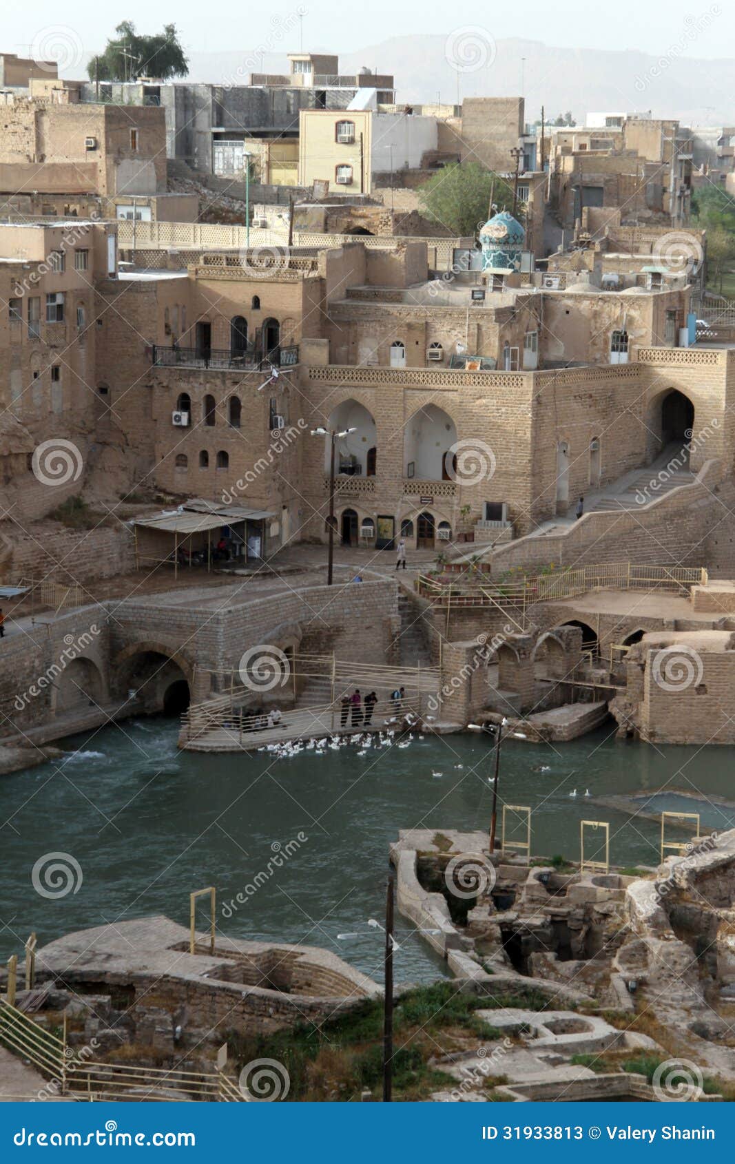 Ruins in Shushtar, Iran stock image. Image of attraction - 31933813