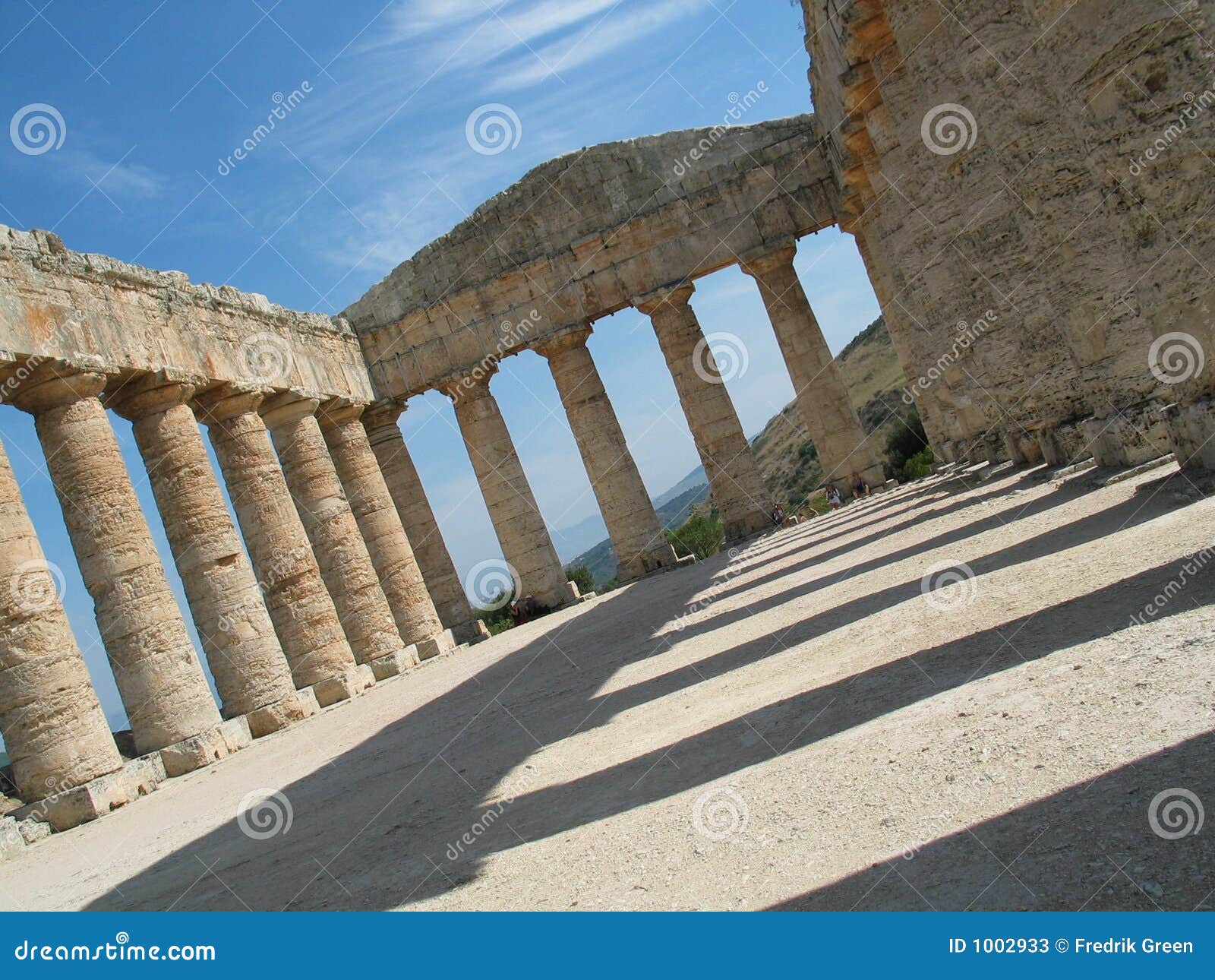 Ruins in Sicily stock image. Image of colomns, italy, greek - 1002933