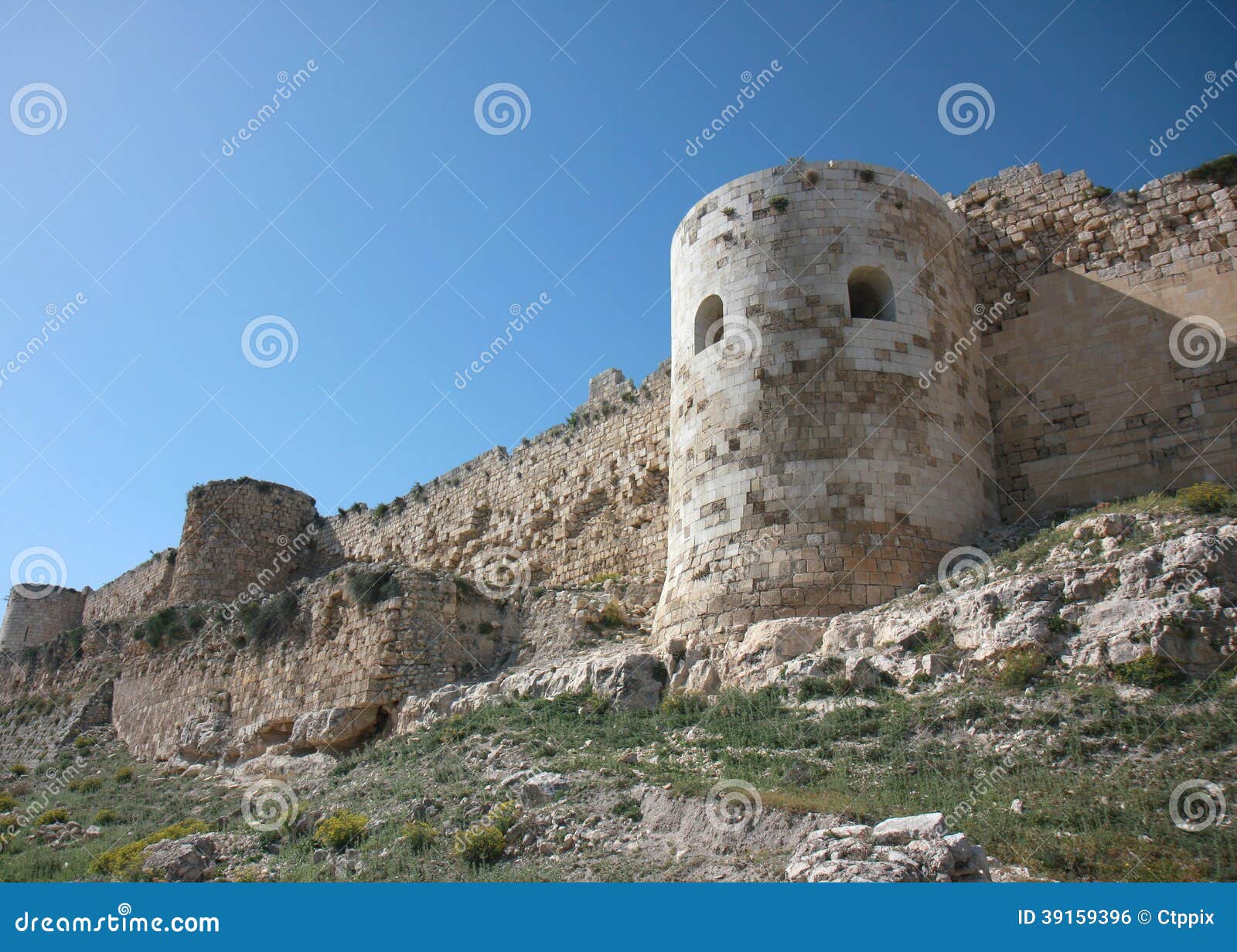 Ruins of Silifke Castle stock photo. Image of turkey - 39159396