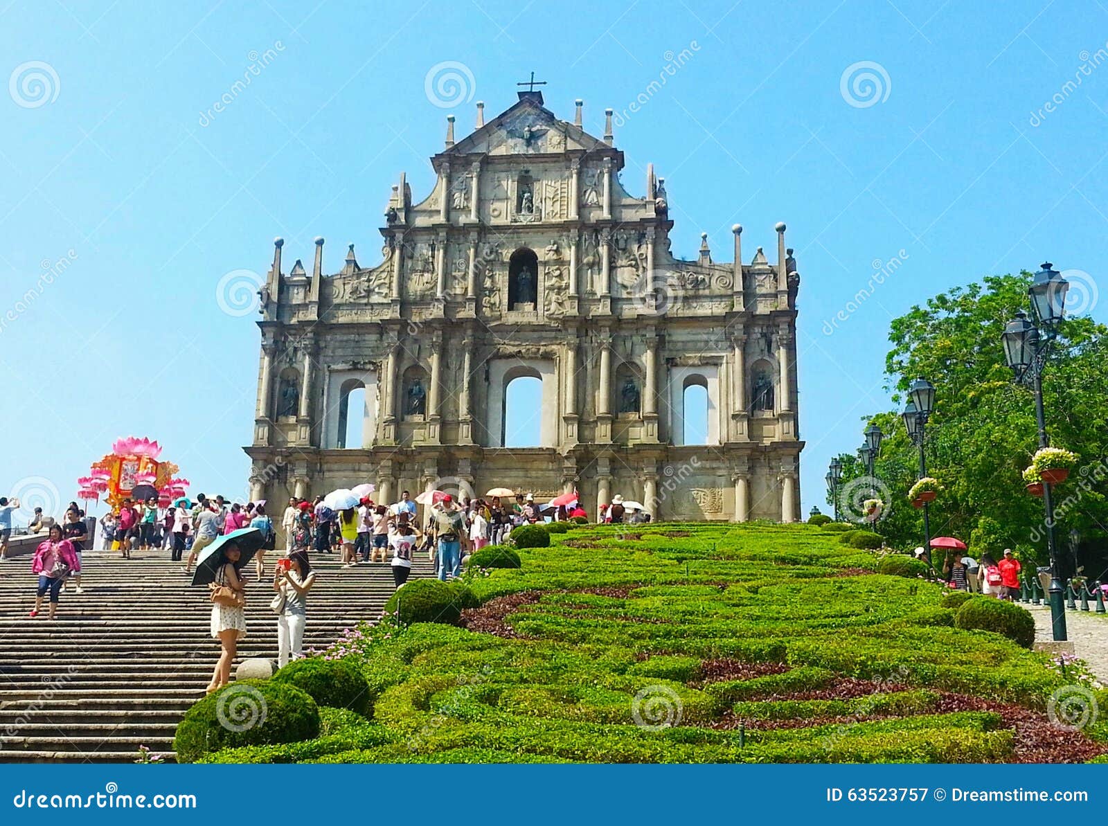 Ruins of St. Paul's editorial photography. Image of ruins - 63523757