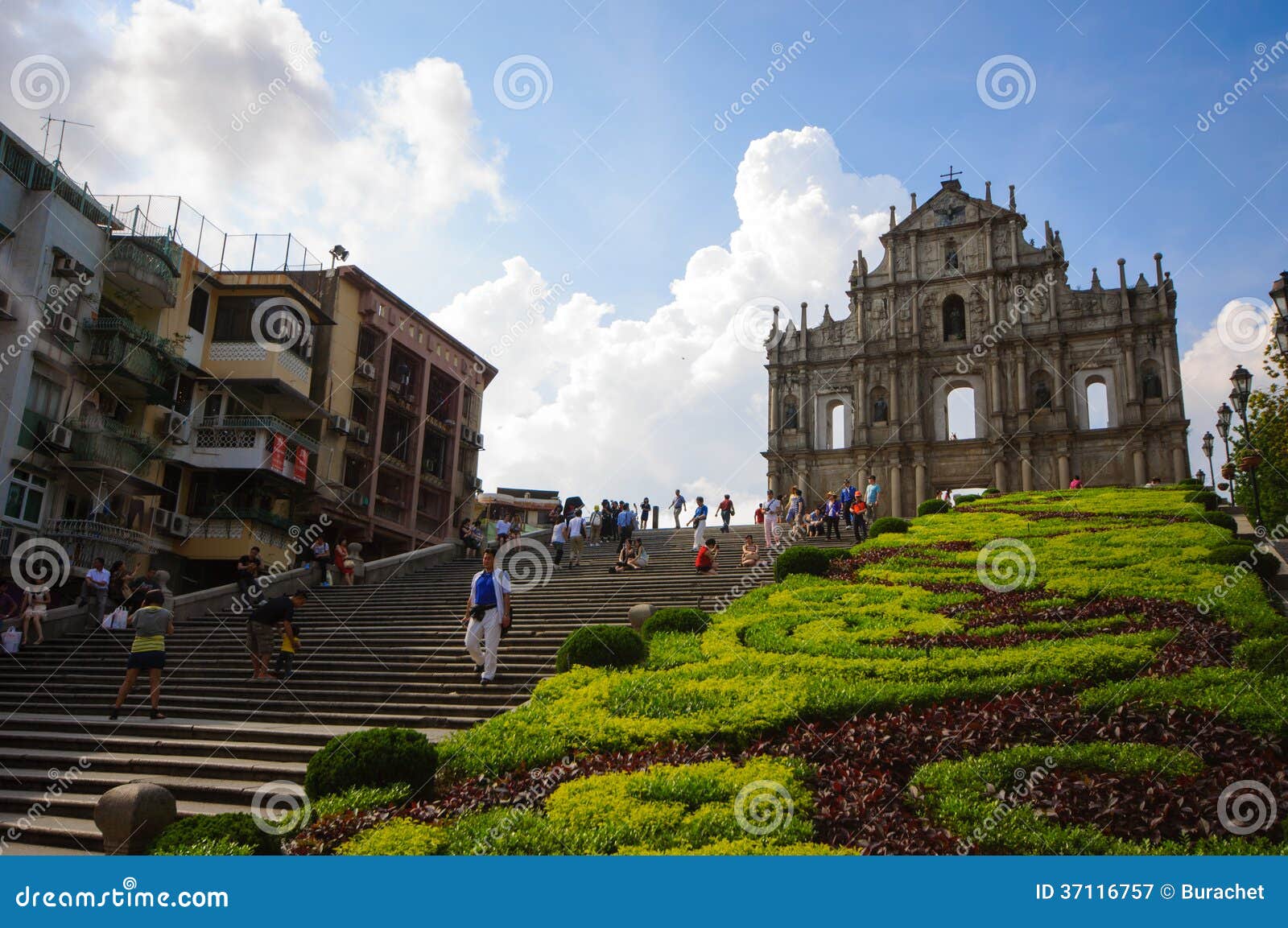 Ruins of St. Paul s editorial photography. Image of macao - 37116757