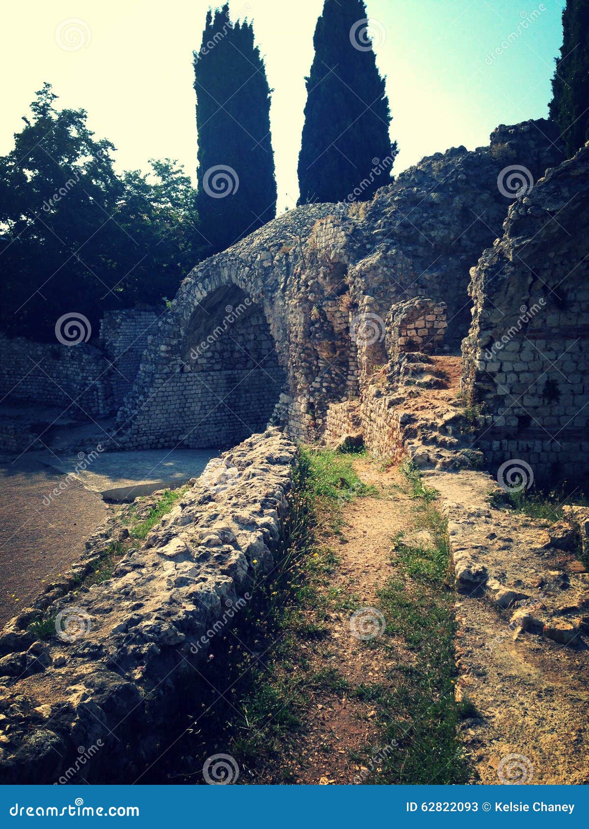 Ruins stock image. Image of archeology, french, ruins - 62822093