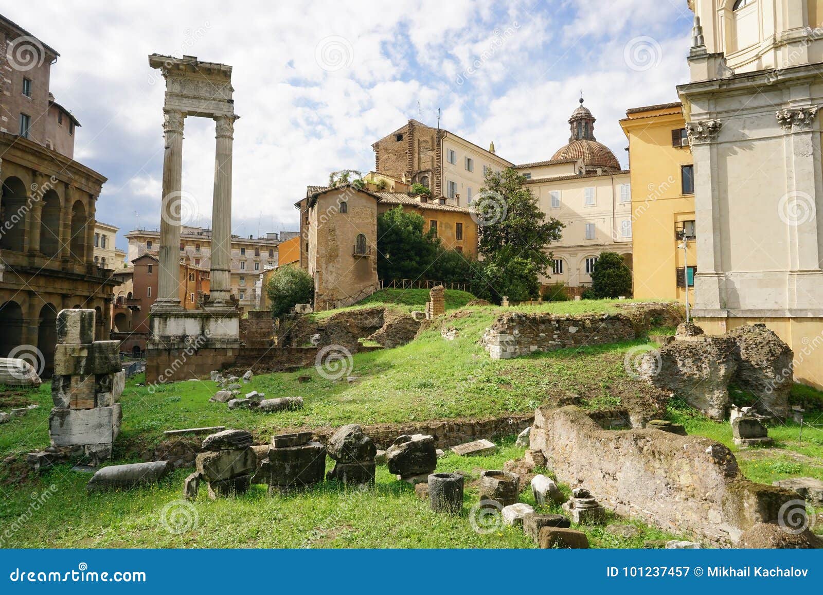 Ruins of the Temple of Apollo Stock Image - Image of landmark, heritage ...