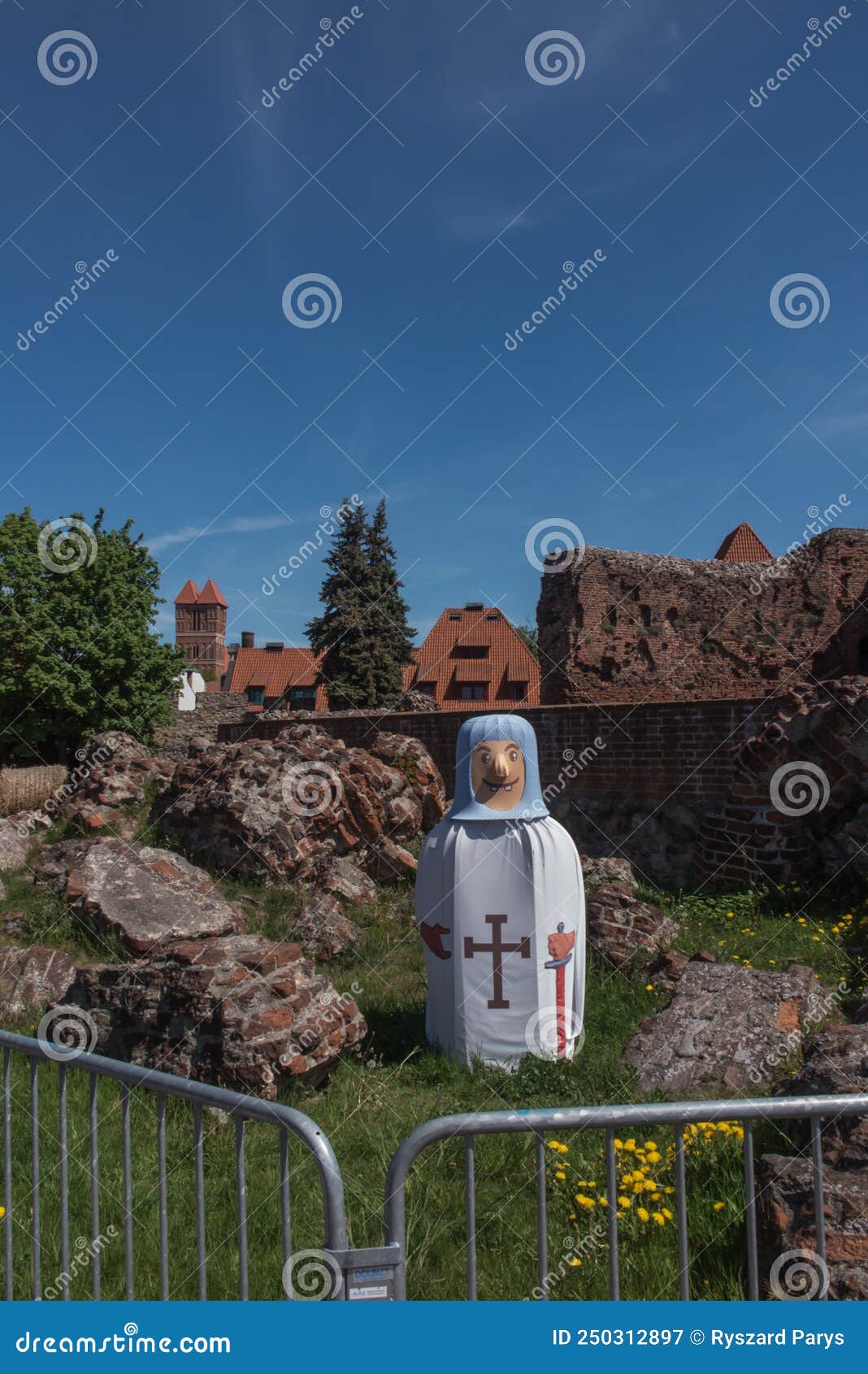 The Ruins of the Teutonic Castle in Torun, the Oldest Teutonic ...