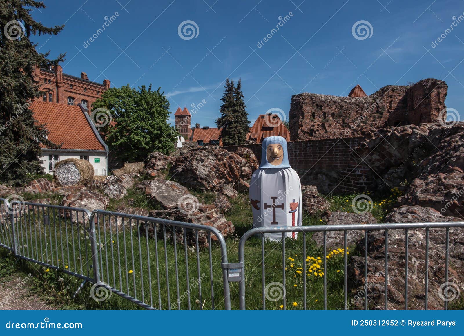The Ruins of the Teutonic Castle in Torun, the Oldest Teutonic ...