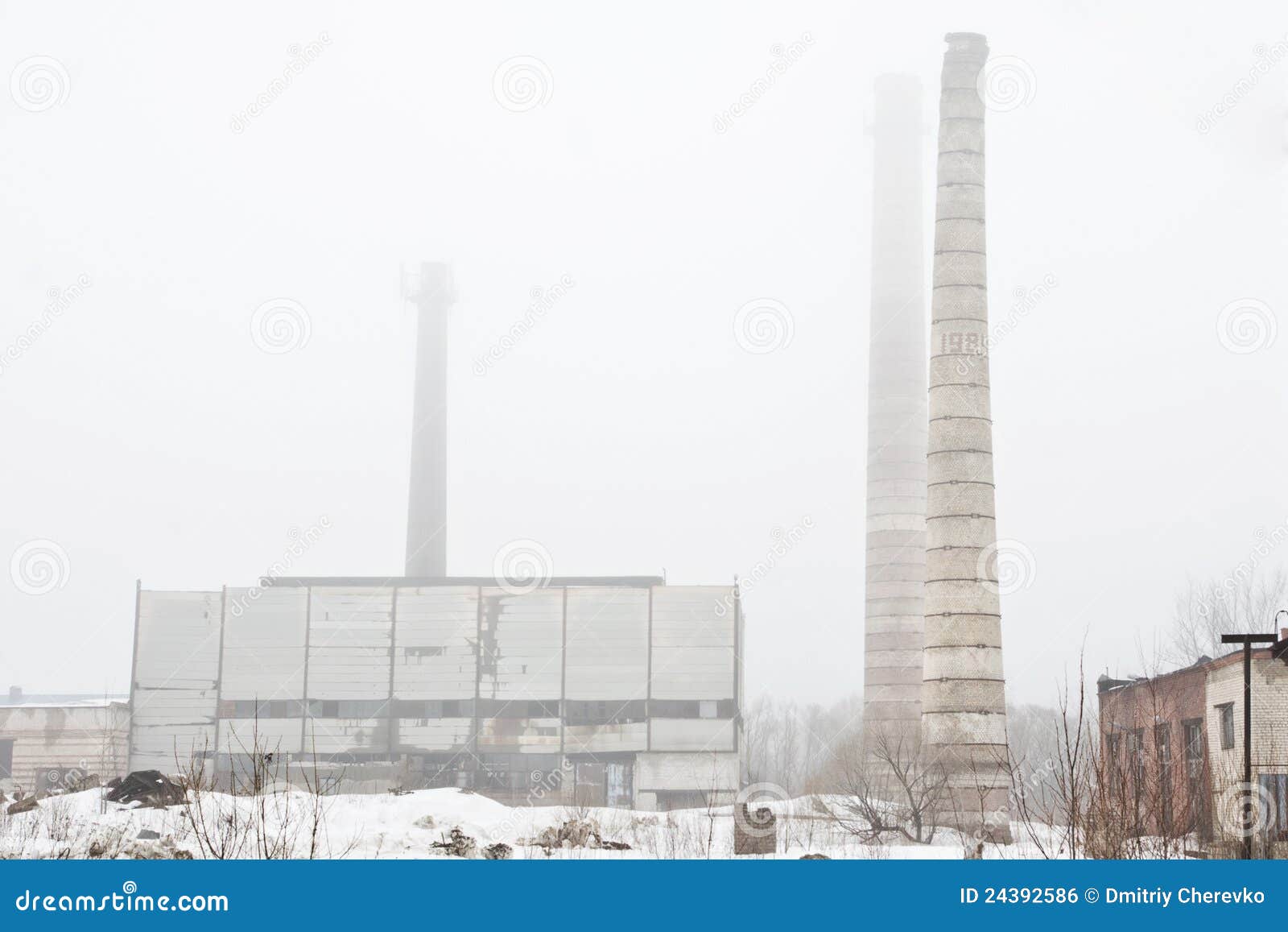 Ruins of the Thrown Soviet Factory Stock Photo - Image of steel ...
