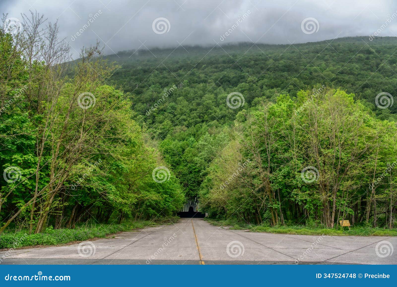 Ruins of Underground Airbase Zeljava, Bihac Stock Photo - Image of ...