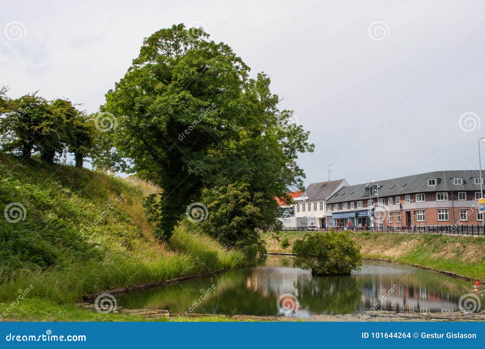 Ruins of Vordingborg Castle in Denmark Editorial Stock Image - Image of ...