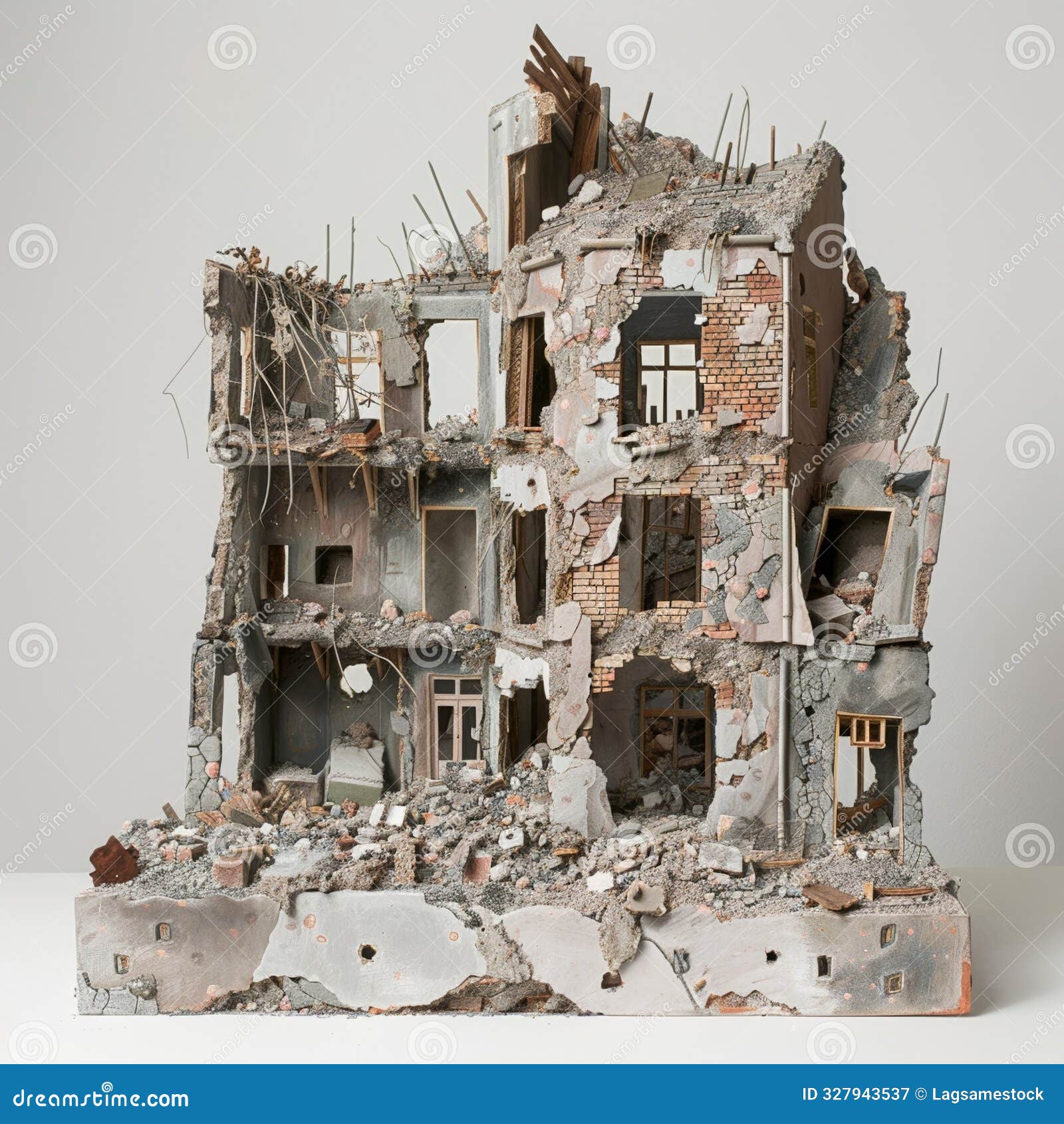 Crumbled Structures, Ruined Lives, Broken Glasses, Remnants Of ...