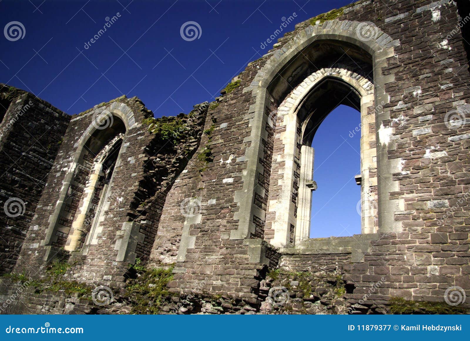 Ruins window stock image. Image of cathedral, history - 11879377