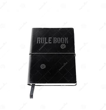 Rule book stock photo. Image of organizer, iconic, blank - 26065858