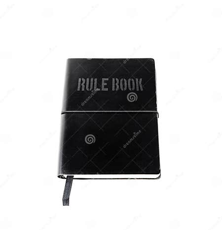 Rule book stock photo. Image of organizer, iconic, blank - 26065858