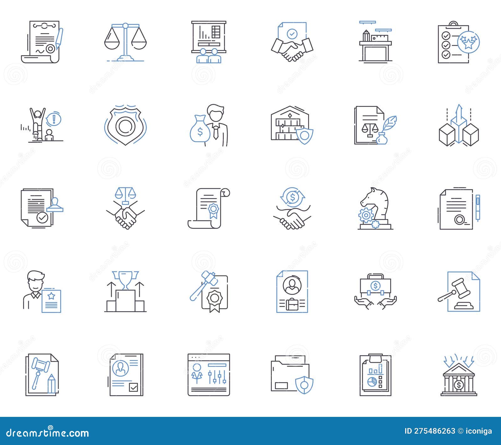 Rulebook Line Icons Collection. Guidelines, Regulations, Directions ... Rulebook Line Icons Collection. Guidelines, Regulations, Directions ...