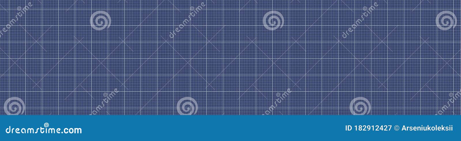 Ruled Paper with a Squared Grid Stock Vector - Illustration of ...