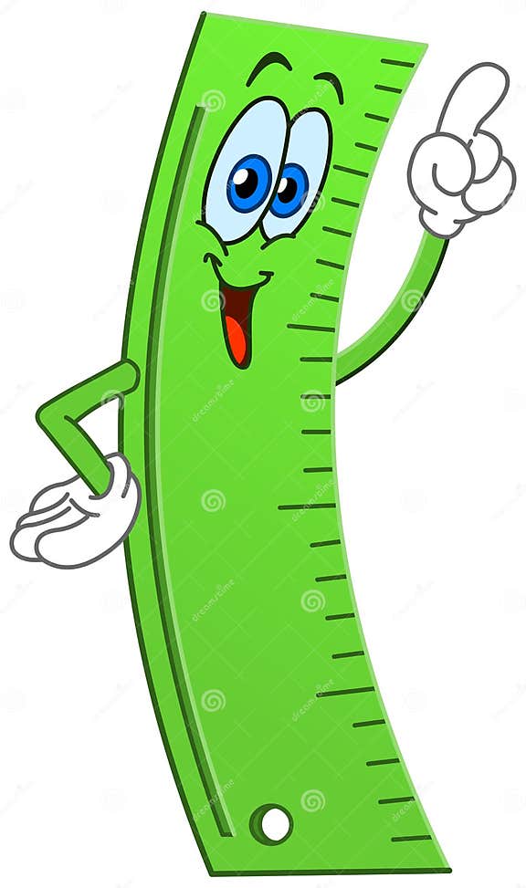 Ruler stock vector. Illustration of foot, face, finger - 15057563